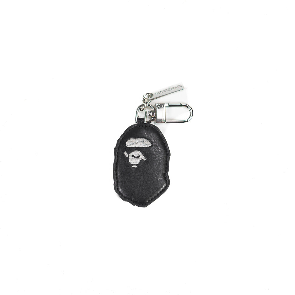 Ape Head PU Leather Keychain (Black) – Corporate