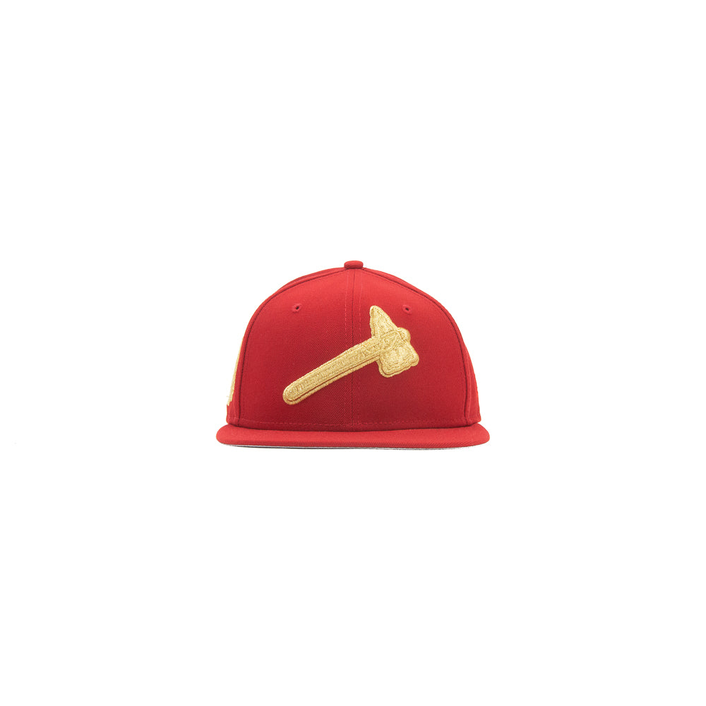 Atlanta Braves 2021 World Series Fitted Cap (Red/Gold) – Corporate